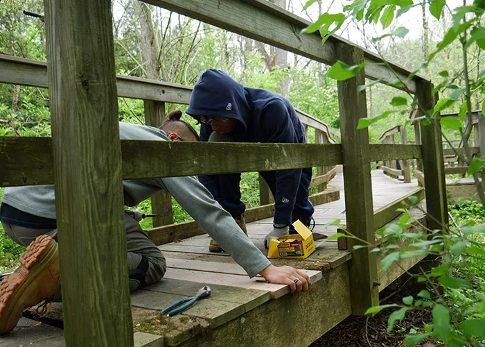 LCTI Partnership Brings Repairs & Renovations - Wildlands Conservancy